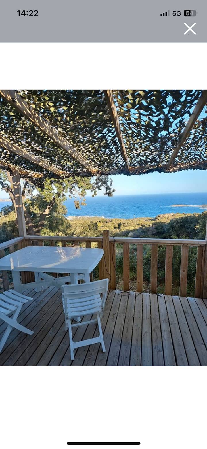 Vacances Vue Mer à 180 Degrés - Lumio
