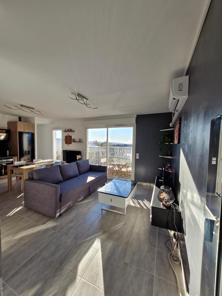 Grand T2 En Duplex Vue Luberon - Pertuis