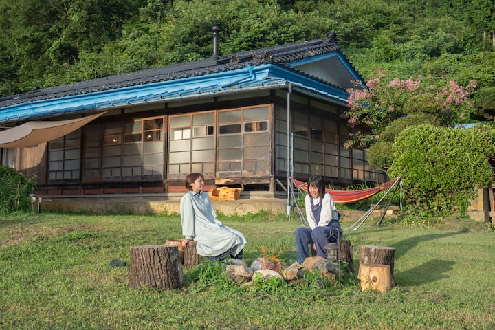 Farmhouse Stay With Alps View & Wood-fired Bath - Ina