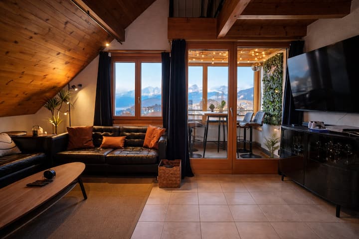 Building6 - Free Parking - Lake & Alp Views -Ps5 - Sigriswil