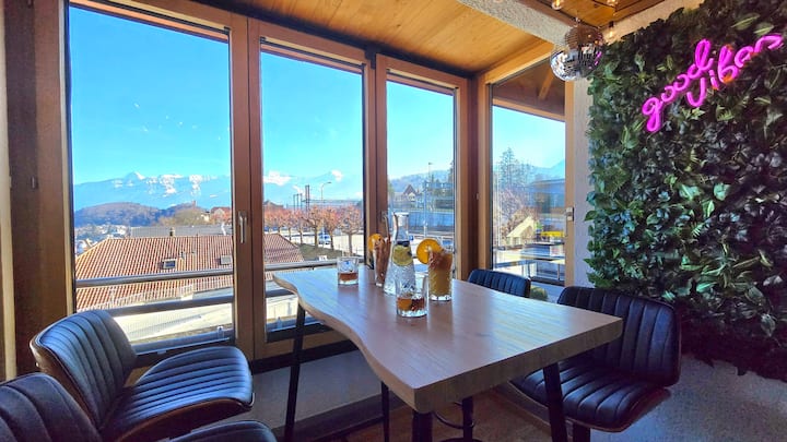 Building6 Loft - Free Parking - 5min Train Station - Spiez