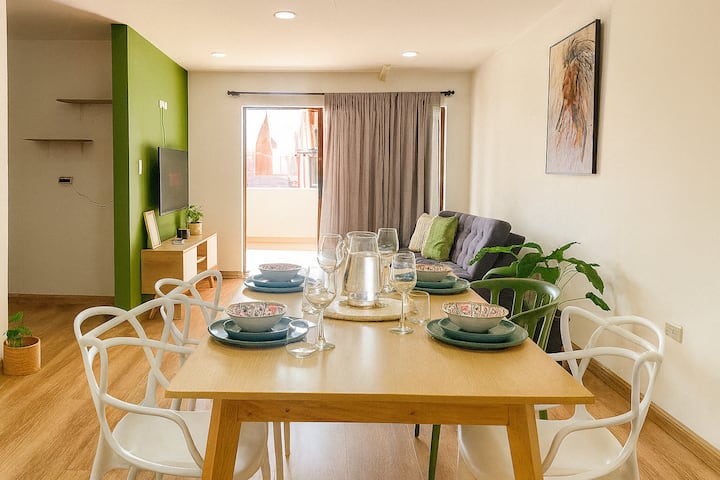 [Familiar Apartment] 4min City Center+free Parking - Cuenca