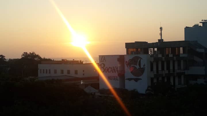 Dpto. Cerca De La Playa, 2 Habitaciones, 5 Camas - Tonsupa