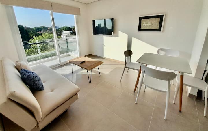 Equipado Depto. - Zona Shopping #Rdm404 - Asunción