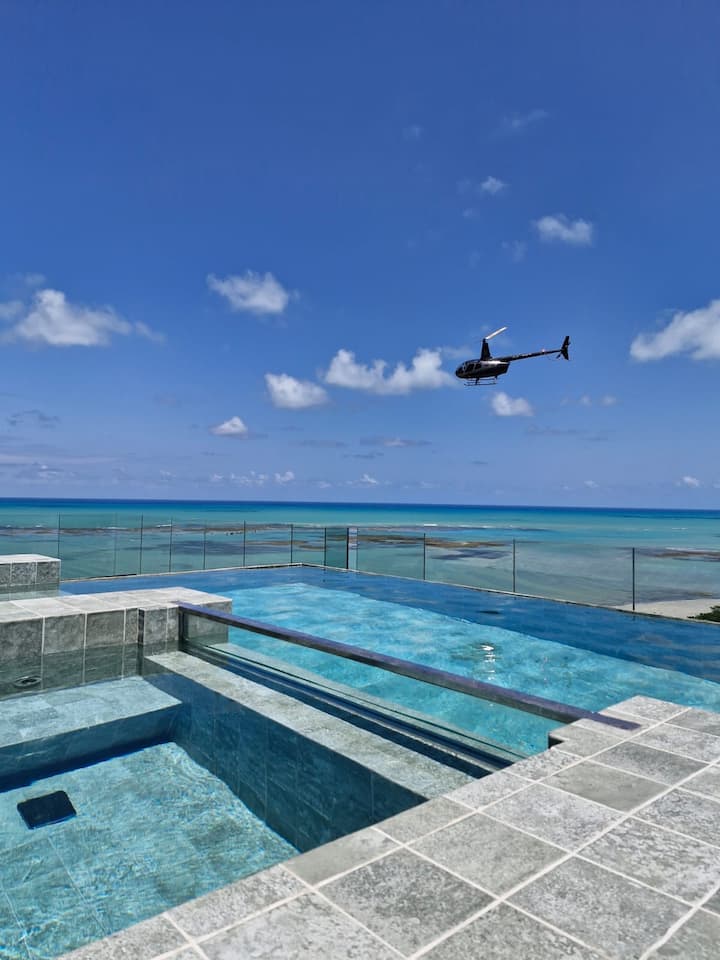 New Time Pajuçara | Beira Mar + Piscina Infinita - Maceió