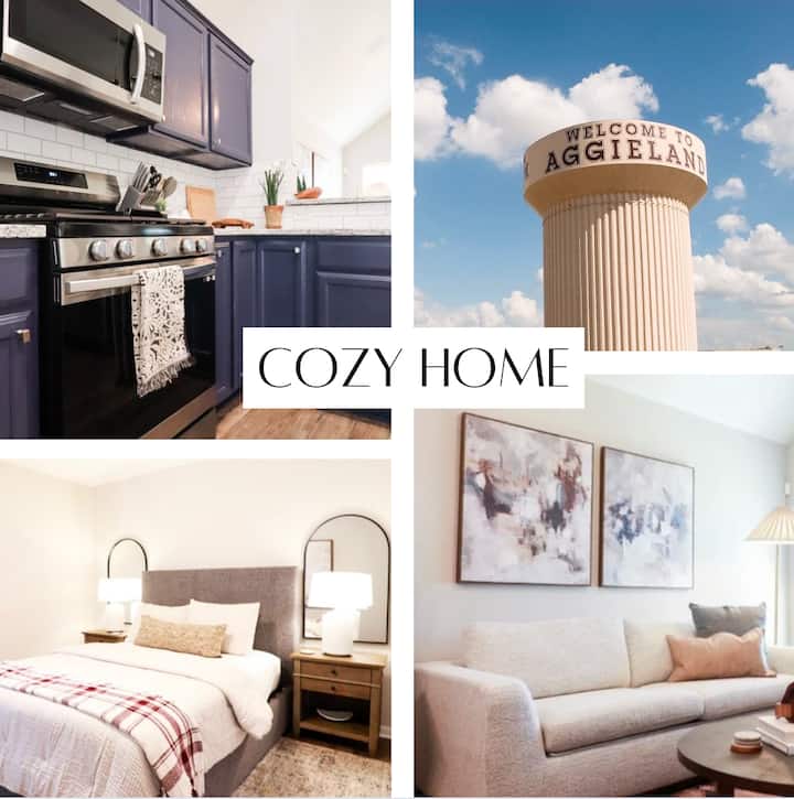 Cozy Home - In Aggieland - 3br/2ba 5beds 1king - College Station, TX