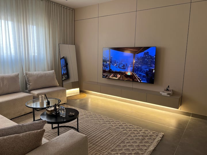 1br, Living Room, Self-entry (E3) - Riyadh