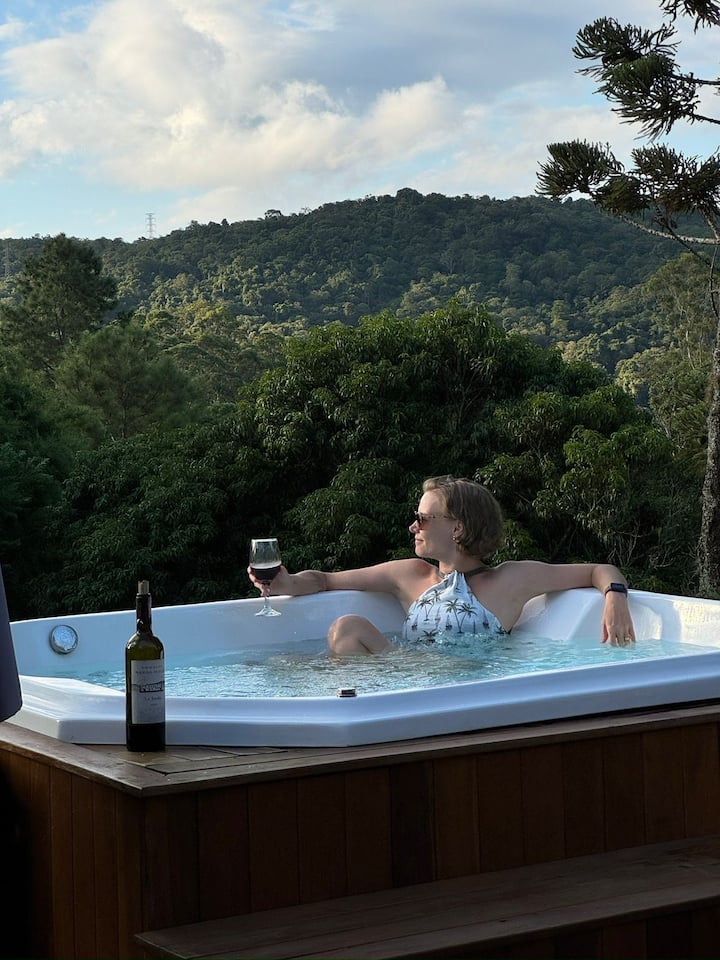 Romantic Cabin W/ Hot Tub | Pet Friendly | Near Sp - Cotia