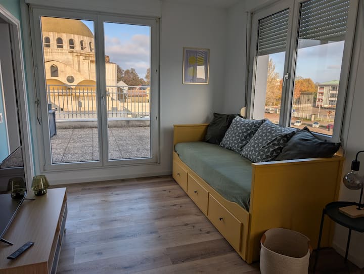 Appartement Moderne Avec Terrasse Panoramique - Strasbourg
