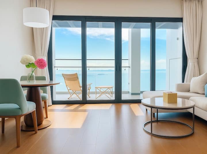 Sunrise Big Balcony Studio/seaview/beachfront/nflx - China