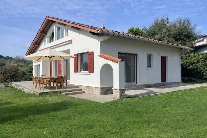 Maison Familiale Basque Avec Jardin, Plage à 5 Min - Biarritz