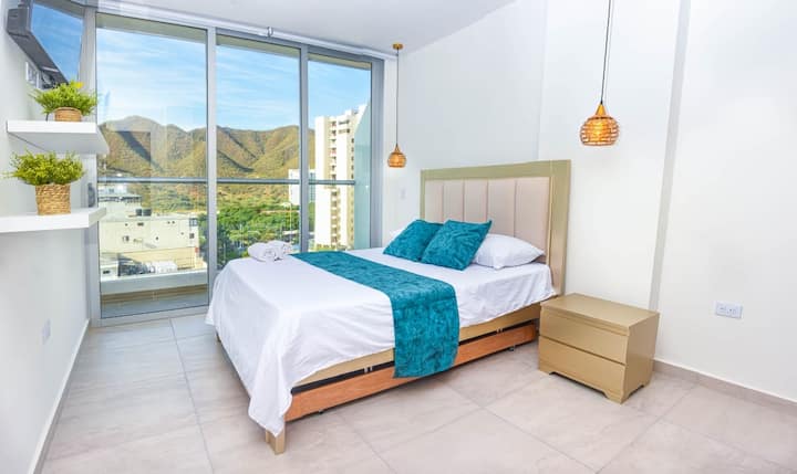 Nuevo Apt A Pasos De La Playa! - Santa Marta