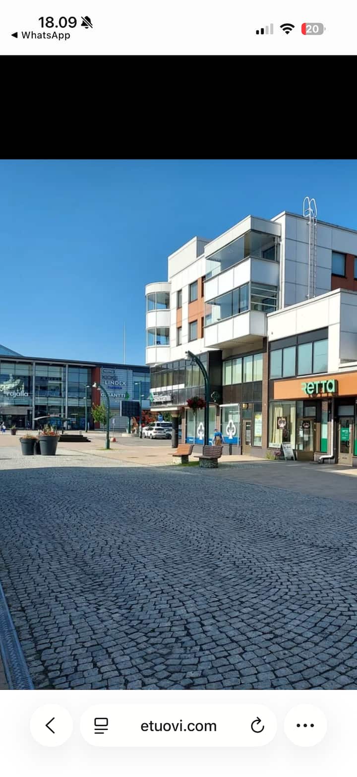 Pikku-utopia: Studio+sauna+balcony In Centrum - Haparanda