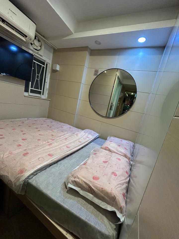 1mins Tst Mtr/自助入住/交通方便/小型雙床房 - Hong Kong