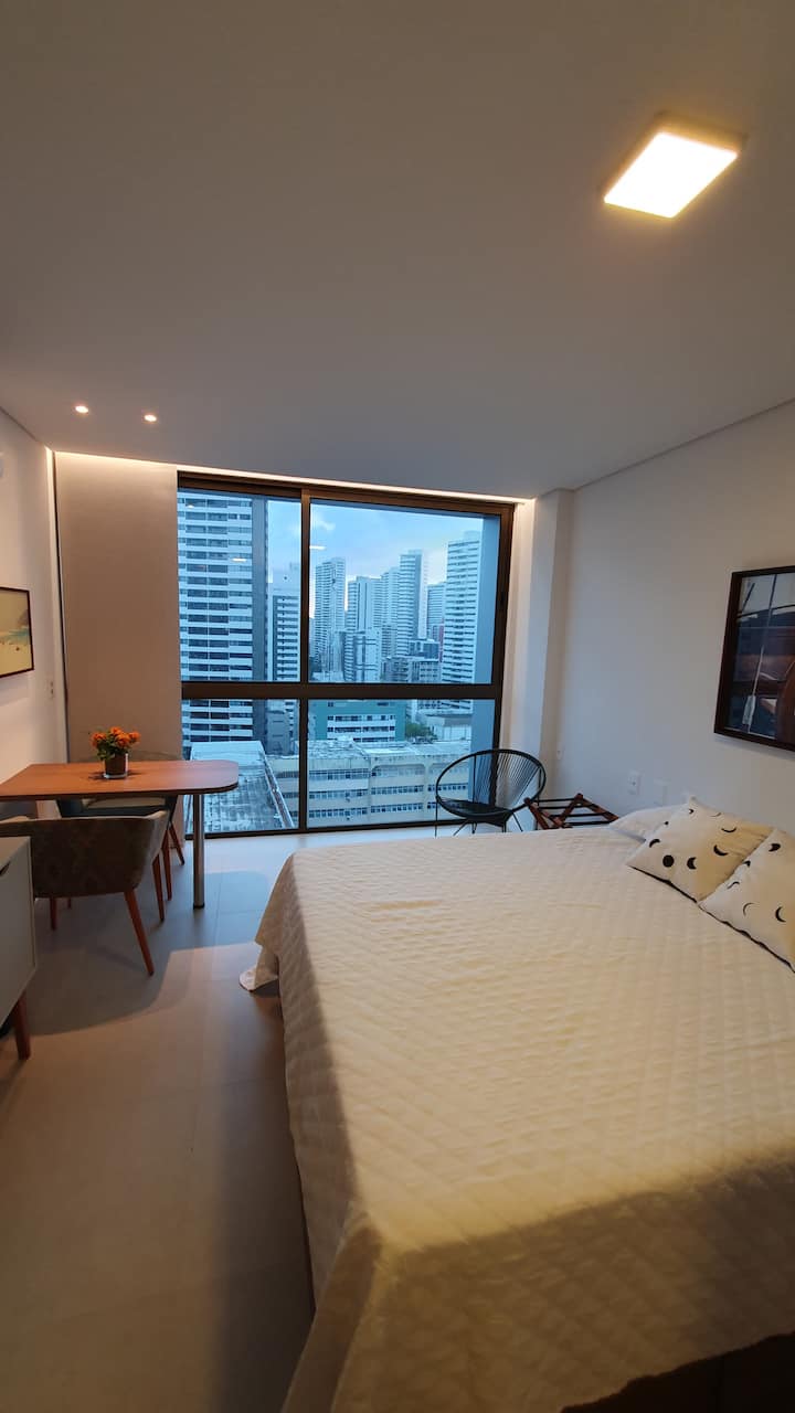 Flat 1408 • 14° Andar • Rooftop470 - Boa Viagem