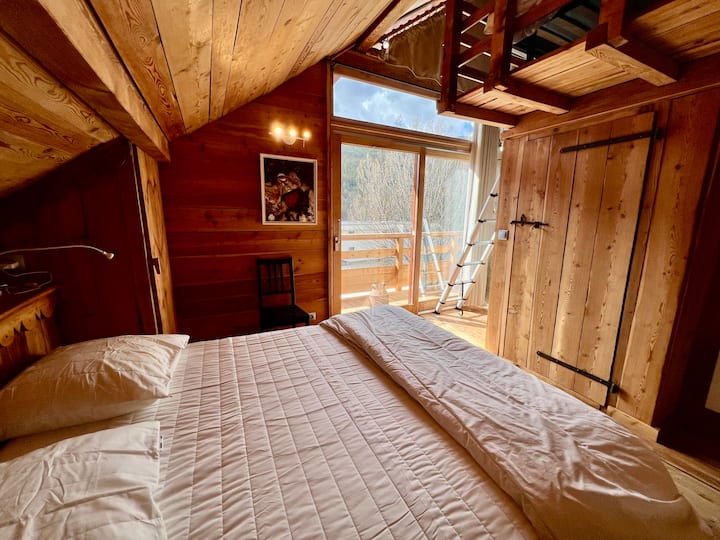Demi-chalet Montagne 6 - 7 Pers | Rénové, Parking - Serre Chevalier
