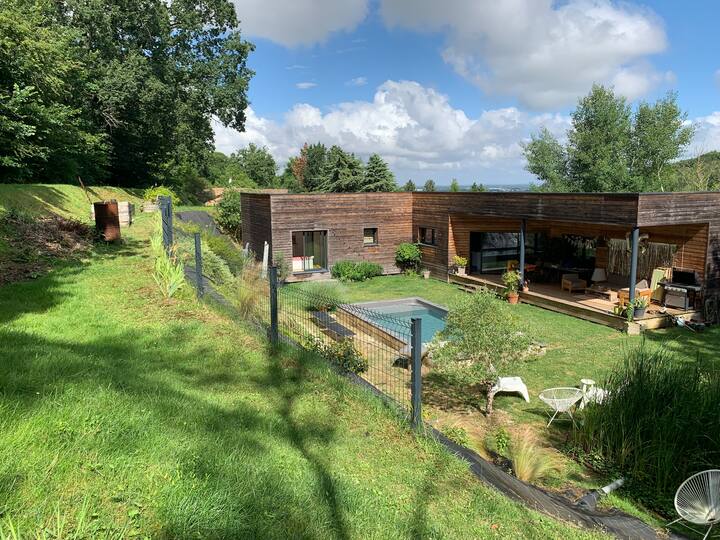 Maison En Bois Piscine à 10 Min Montauban. - Montauban