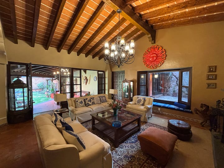 Mansión Colonial +22•alberca Climatizable•cine&gym - Cuernavaca