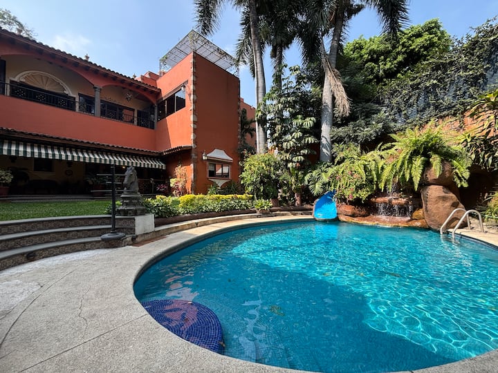 El Nido| Casa De Lujo +16 Grupos| Jardín Y Alberca - Cuernavaca