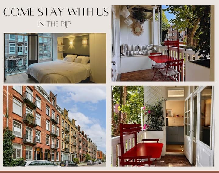 Cosy Apartment With Private Balcony In "De Pijp" - Amsterdam