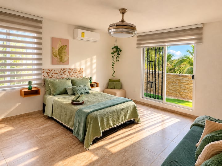 Private Origin | Balcony Ac Wi-fi Parking Laundry - Cancún