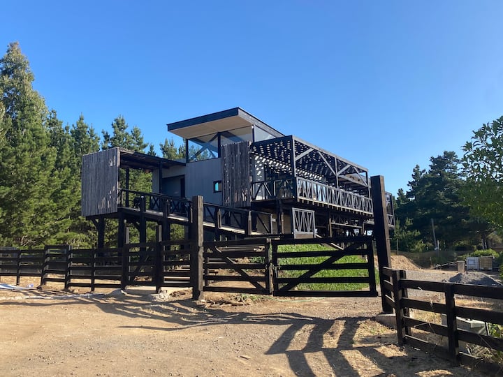 Súper Casa, Condominio Privado, Camino Punta Lobos - Pichilemu