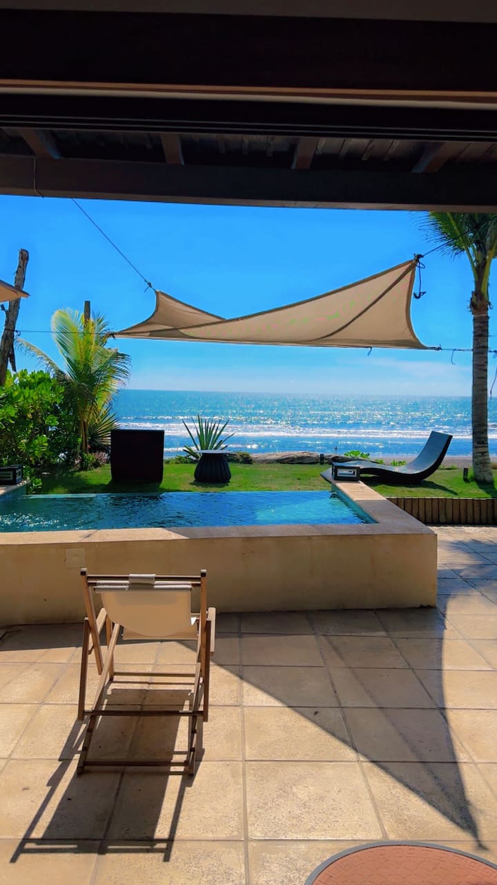 Villa Frente Al Mar Con Alberca | Casa Fly Paredón - Guatemala