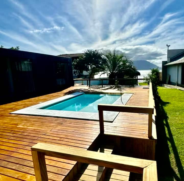 Casa Acqua Pé Na Areia Ribeirão Da Ilha Floripa - Florianópolis