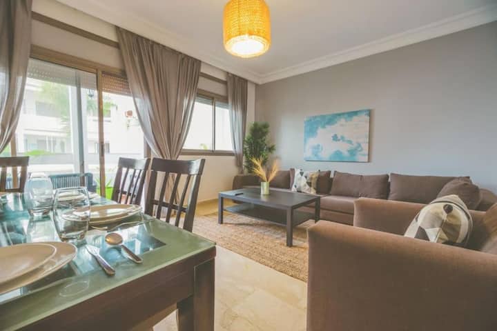 Bel Appartement / Piscine Plage - Skhirat