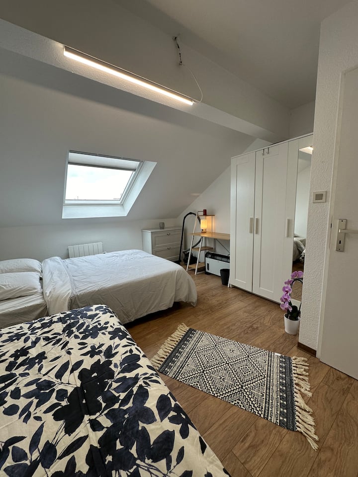 Chambre Cosy Privée (Centre) - Strasburgo