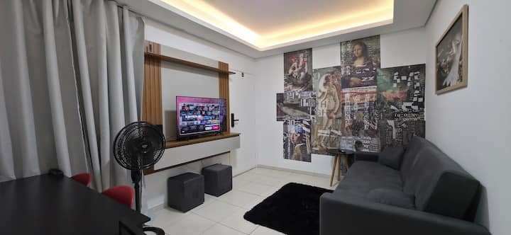 Apartamento Aconchegante E Moderno 2 Quartos - Uberlândia