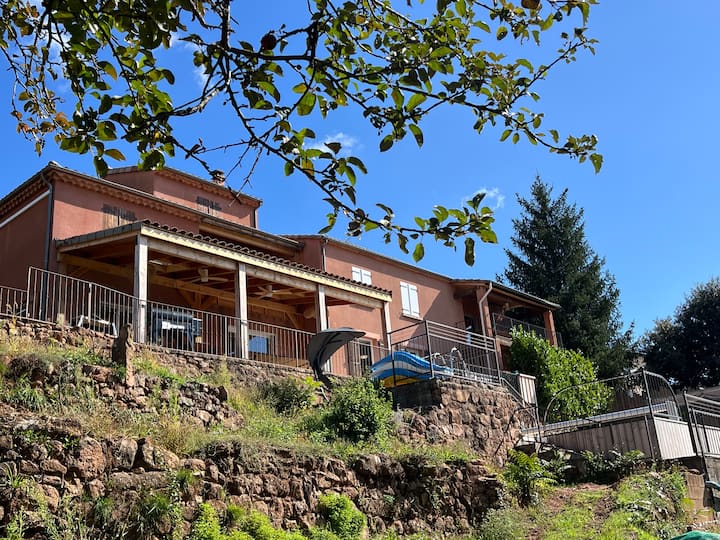 Grande Villa Epicure Gite De Groupe - Ardèche