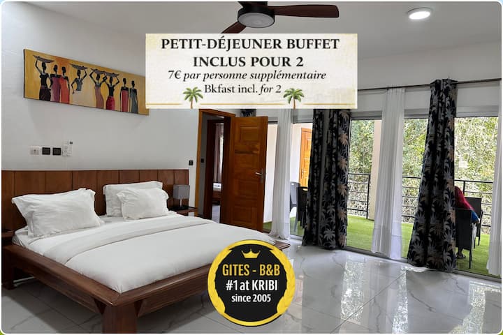 2ch Communicantes 4p - Restaurant Plage -10% - Cameroon