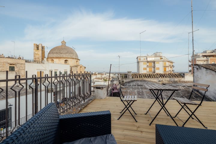 Historic Rooftop Terrace Home In Heart Of Ceglie - Ceglie Messapica