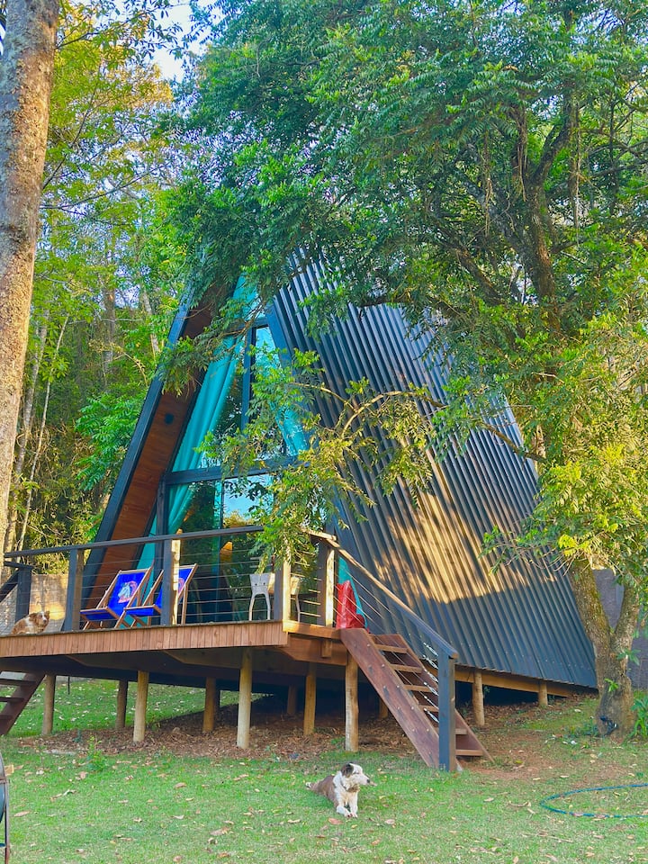 Chalé Dos Namorados | Jacuzzi, Lareira E Natureza - Ibiúna