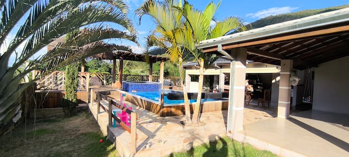 Chácara Bella Com Piscina Climatizada Solar - Brazil