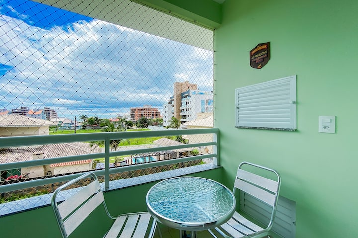 Apartamento Para Férias Na Praia De Palmas -0186 - Governador Celso Ramos