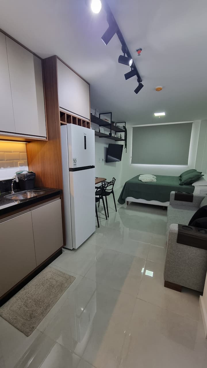 Completo/garagem/wi-fi Rápido/ar/ Unimed/park Sul - Volta Redonda