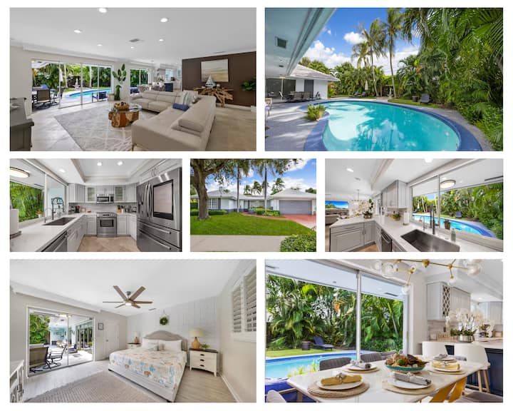 Modern Villa With Private Pool - Fort Lauderdale