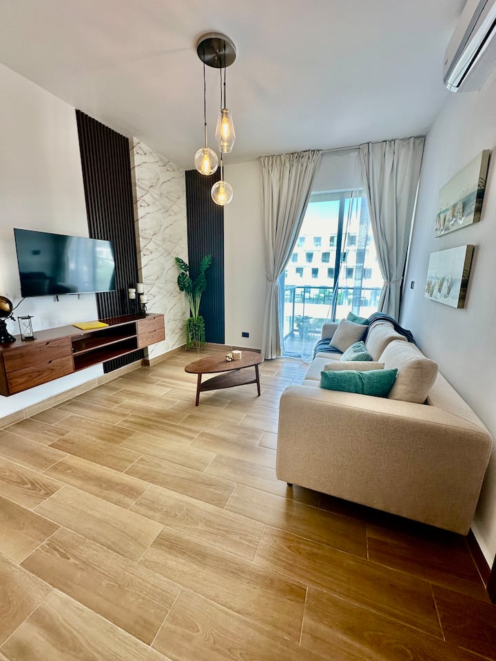 1b/2bth Condo @Downtownpc. Gym/2 Pool/24-7 Guard - Punta Cana