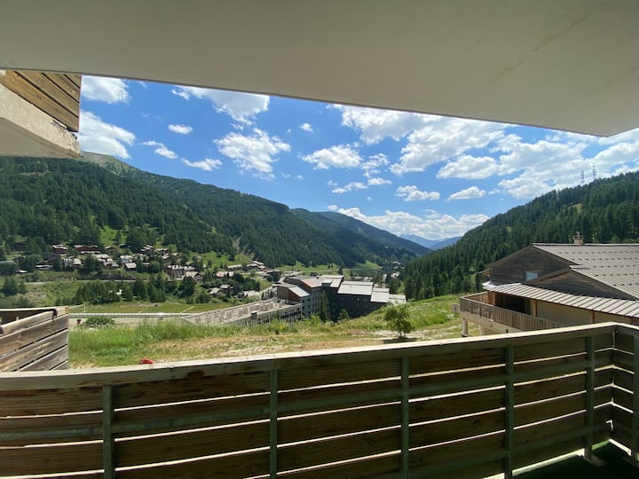 T2 Cosy, Vue Montagne Et Village - La Foux d'Allos