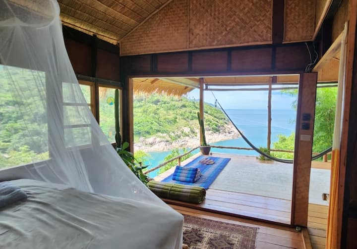 Why Nam Stunning Beach&ocean View Jungle Penthouse - Ko Pha Ngan