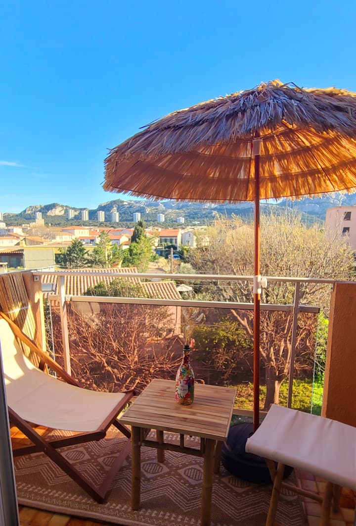 Cocon Tout Confort Proche Plage Et Calanques - Marseille