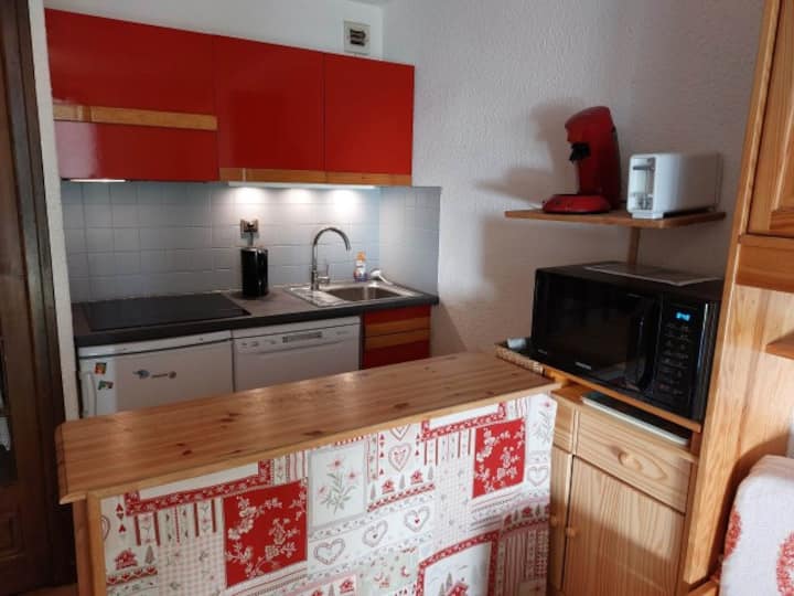 Studio 4 Pers Wifi Centre - Valloire