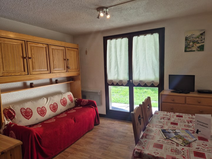 Studio 4 Pers Wifi Centre - Valloire