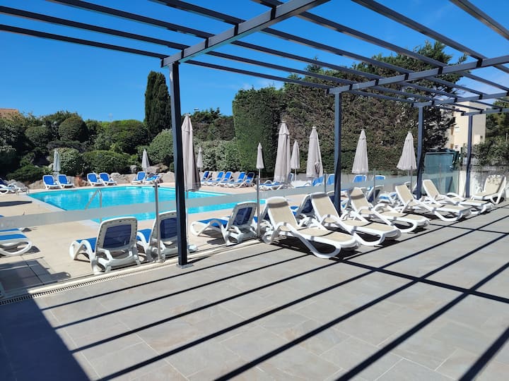 Appartement T2, Piscine, Climatisation, - Balaruc-les-Bains