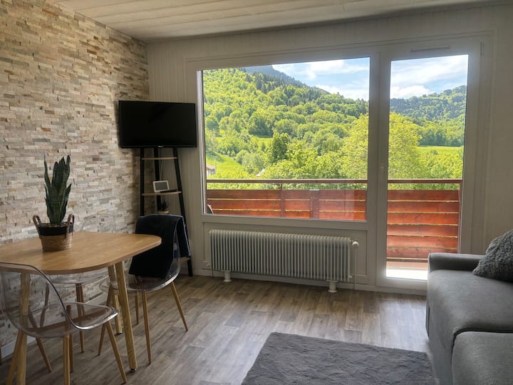 Bel Appart Station Familiale Vue Lac Et Montagne - Thollon-les-Mémises