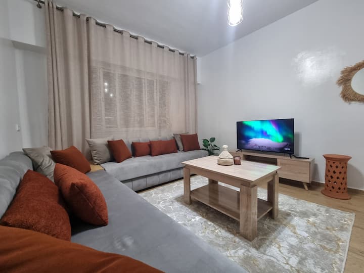 Spacious & Modern 2br Apartment - Rabat Center. - Rabat