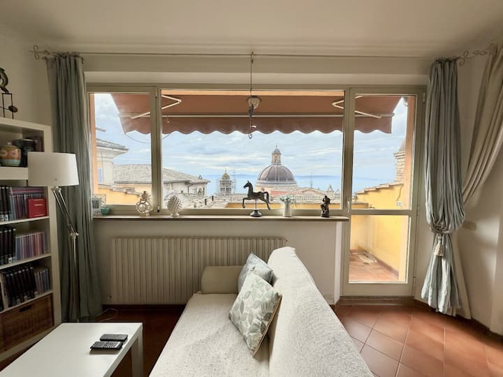 The Terrace Overlooking Assisi - Assisi