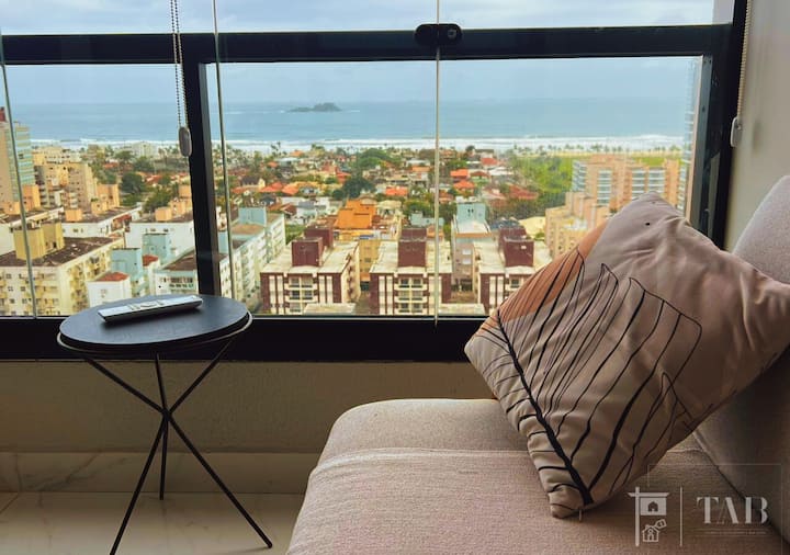 Ap Vista Mar - Enseada Guarujá - Rooftop C Piscina - Guarujá